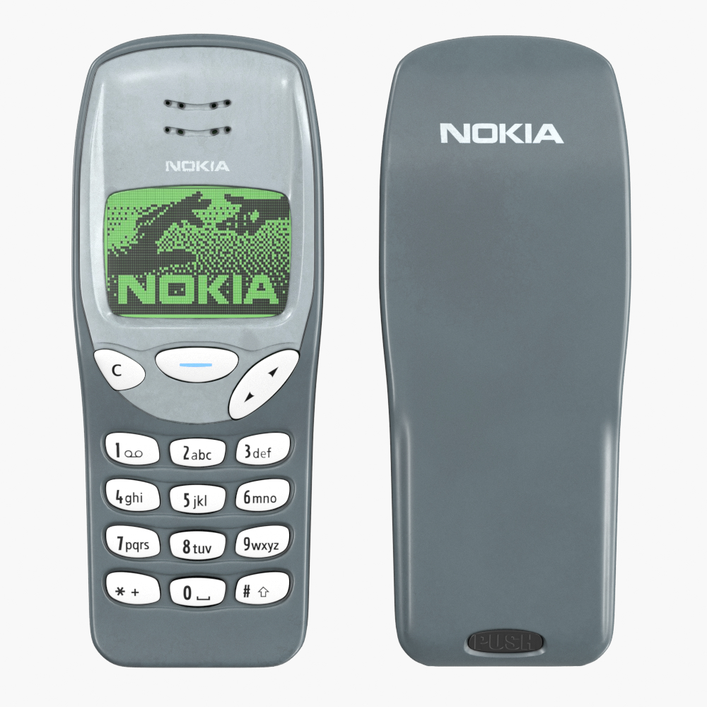 Nokia 3210 phone 3D model - TurboSquid 1262798