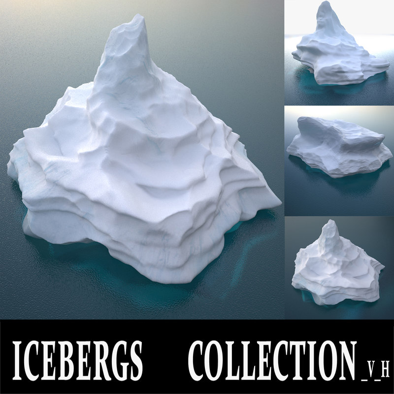 Icebergs v h 3D - TurboSquid 1262834