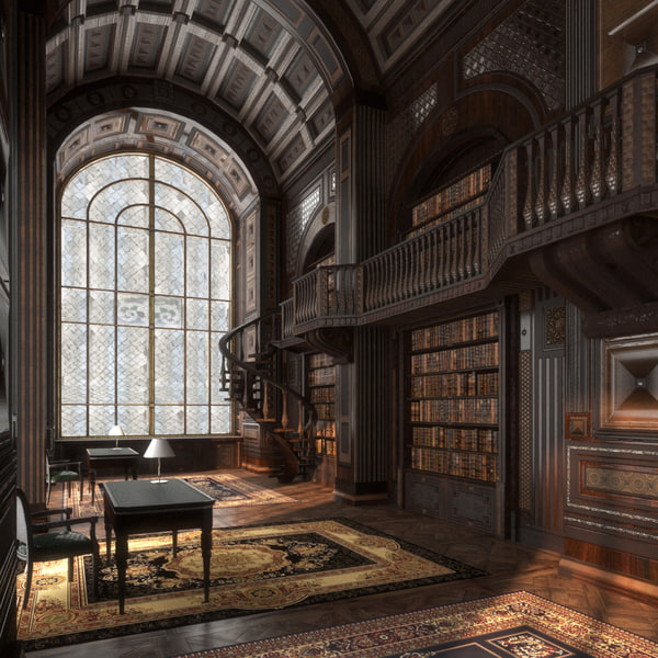 Interior castle 2 pbr 3D model - TurboSquid 1262865