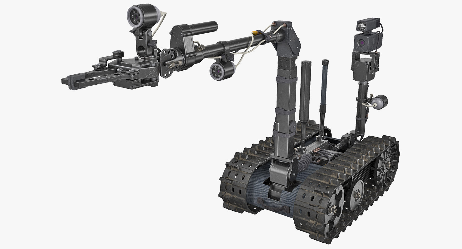 3D sapper robot model - TurboSquid 1263186