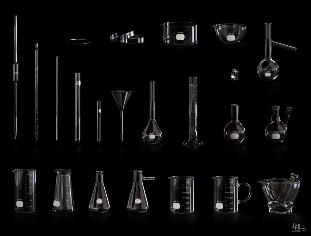 3D glass laboratory petri - TurboSquid 1263636