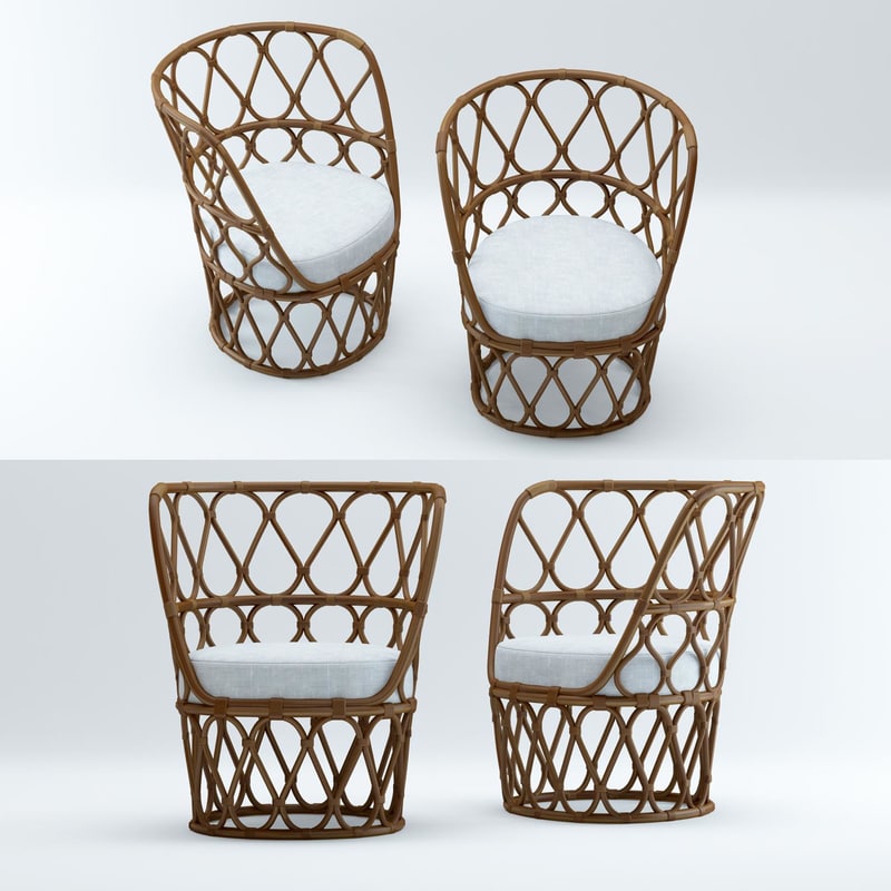 3D forma easy armchair model - TurboSquid 1263640