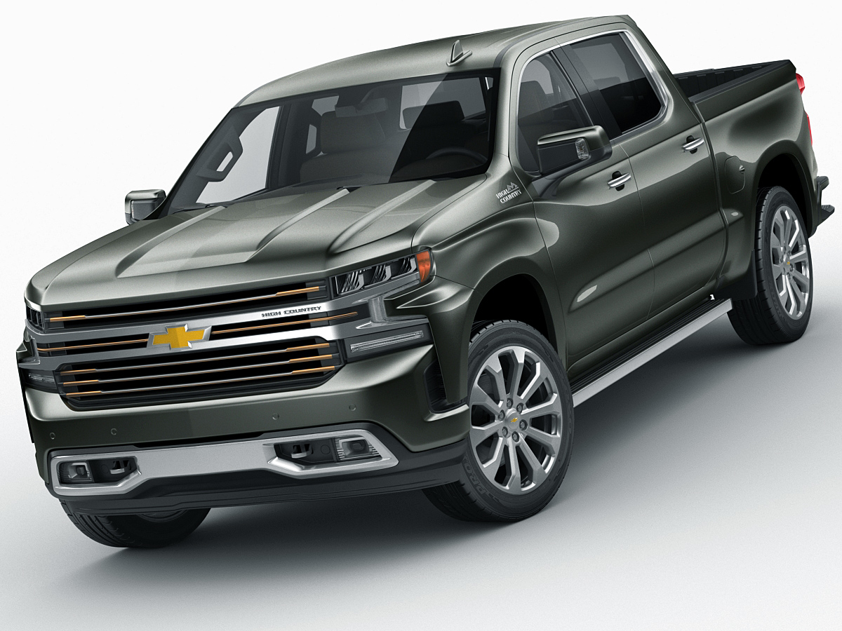 Chevrolet silverado lt model - TurboSquid 1263853