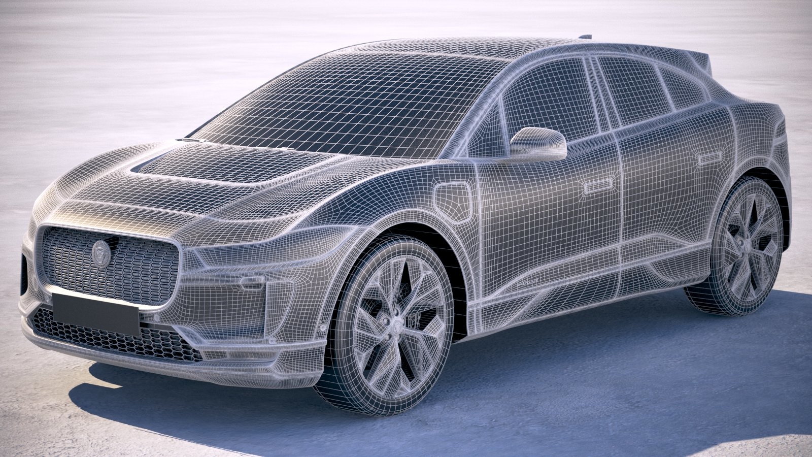 I-pace 2018 3D model - TurboSquid 1264033