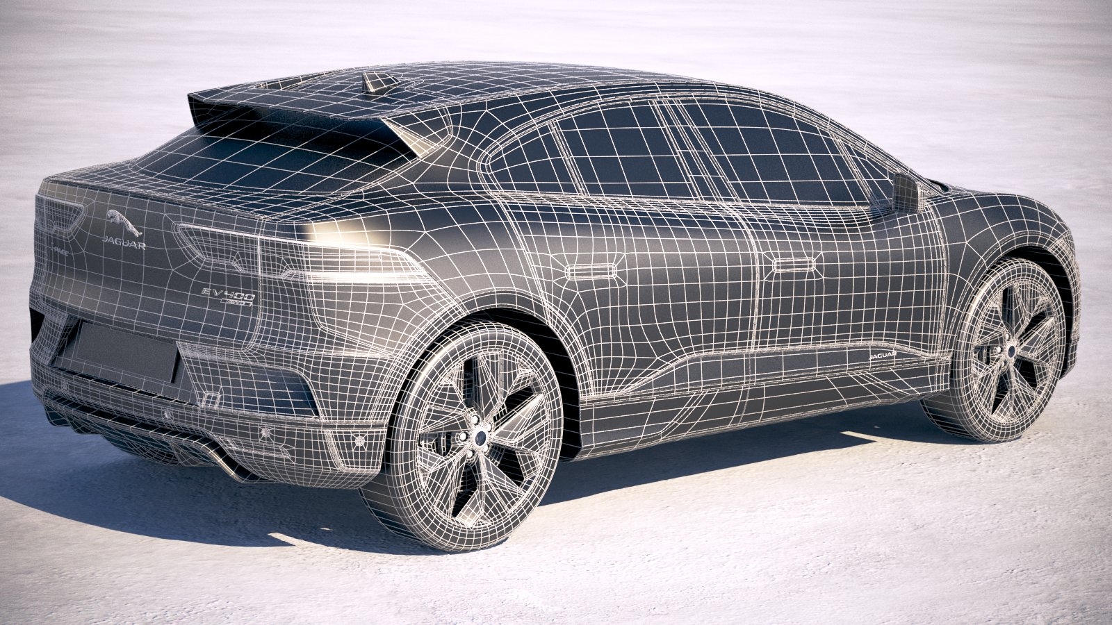 I-pace 2018 3D model - TurboSquid 1264033