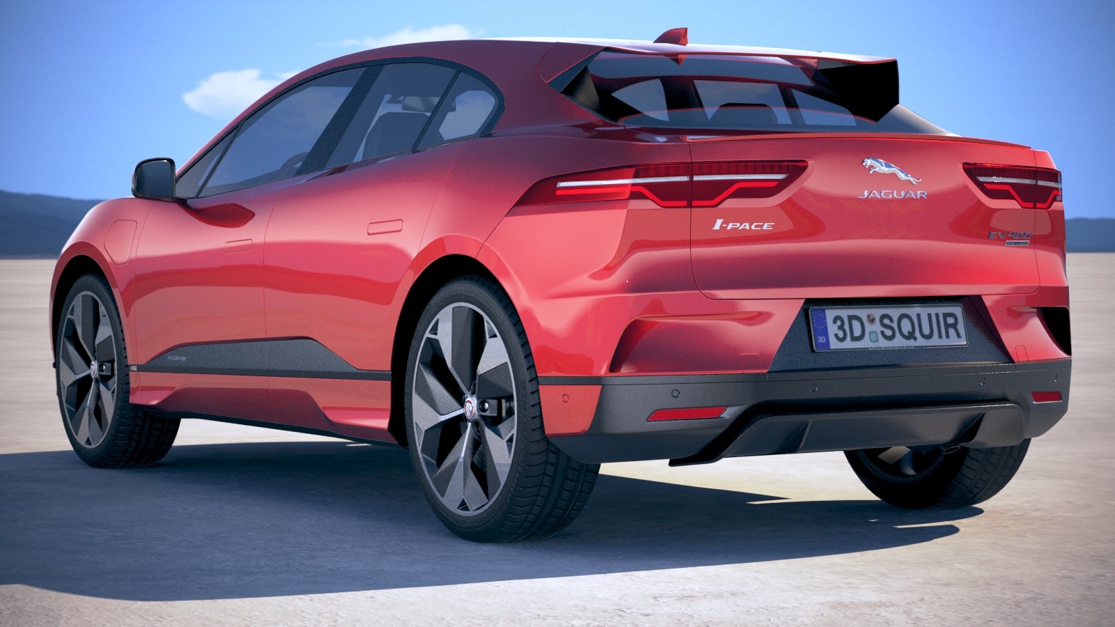 I-pace 2018 3D model - TurboSquid 1264033