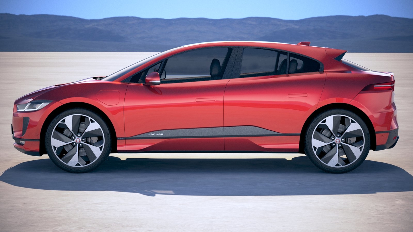 I-pace 2018 3D model - TurboSquid 1264033