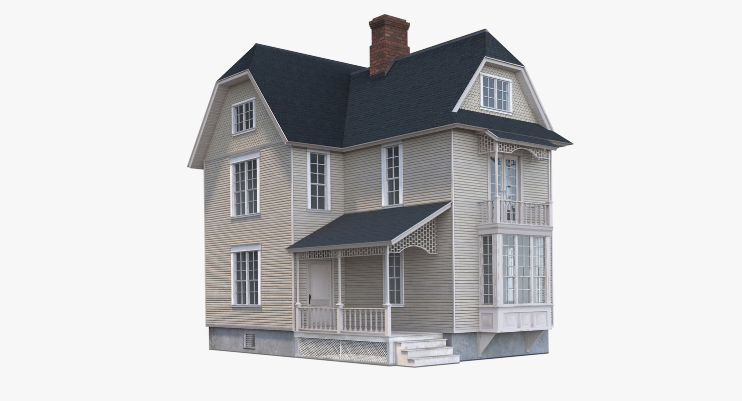 Victorian house 3D model - TurboSquid 1264047