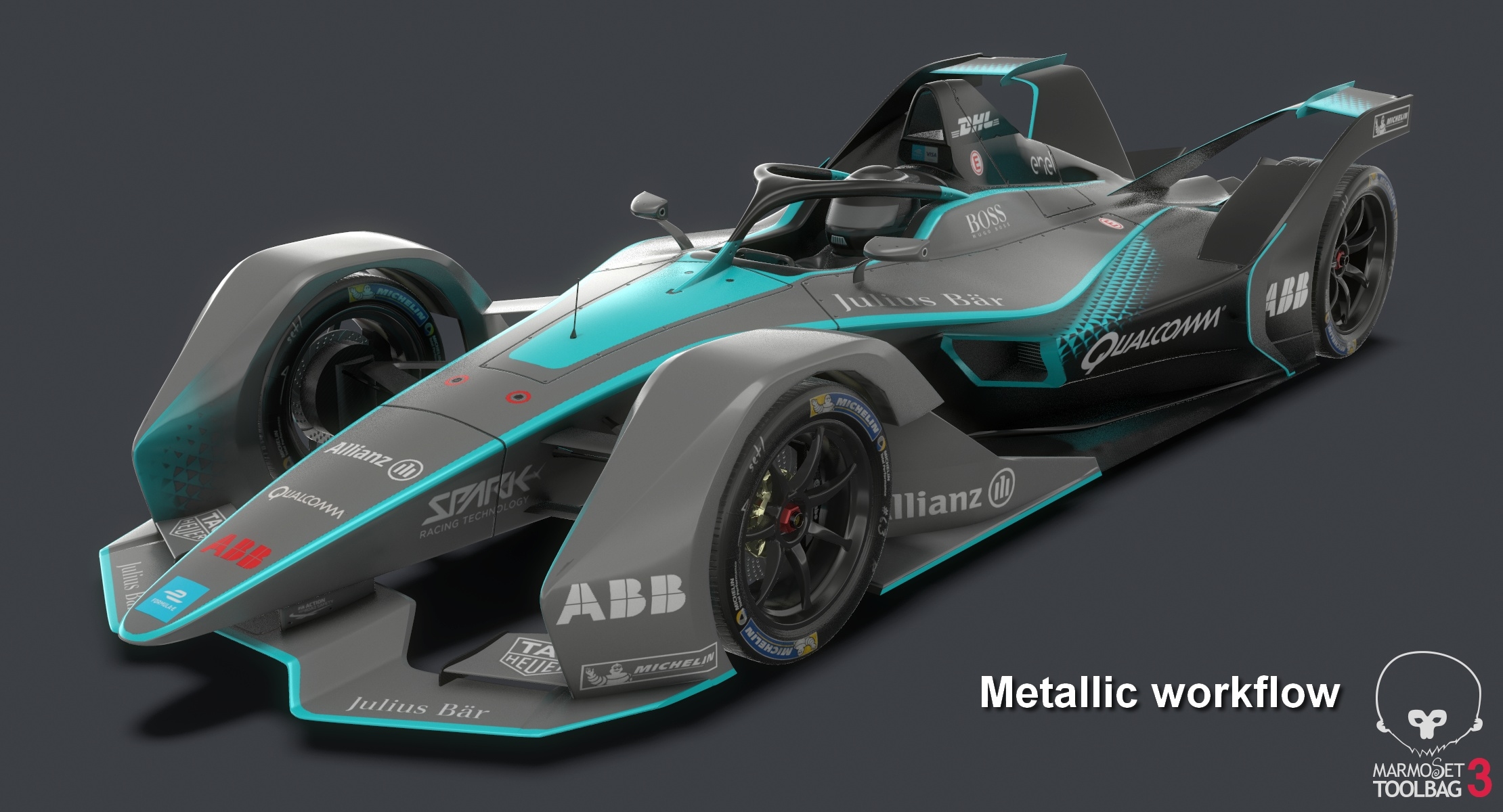 3D model formula e gen2 season - TurboSquid 1264079