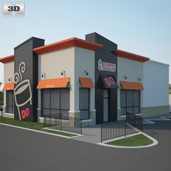 Fast Food Restaurant 3D Models for Download | TurboSquid