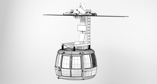 modèle 3D de Téléphérique 003 - TurboSquid 1264231