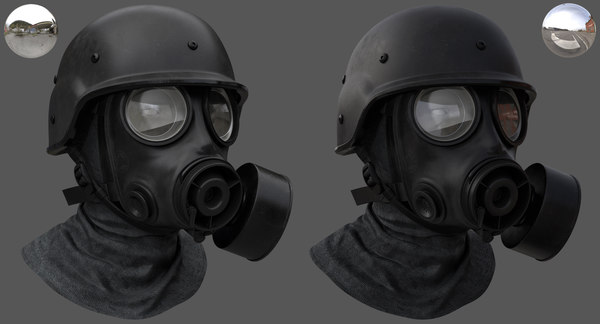 Army s10 gas mask 3D - TurboSquid 1264254