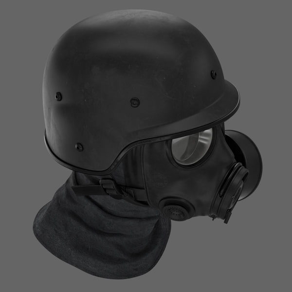 Army s10 gas mask 3D - TurboSquid 1264254