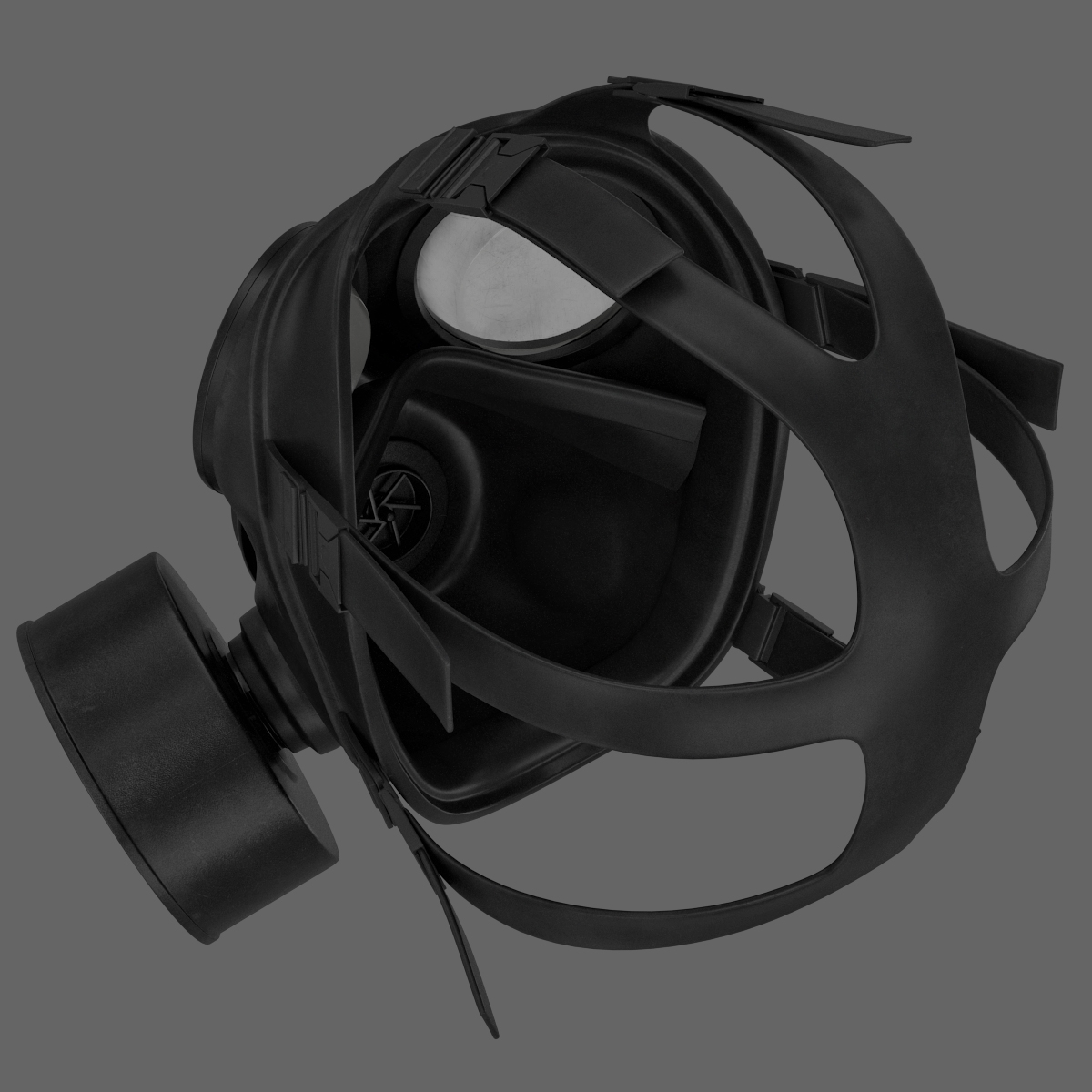Army s10 gas mask 3D - TurboSquid 1264254