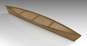 Canoe 3D Models for Download | TurboSquid