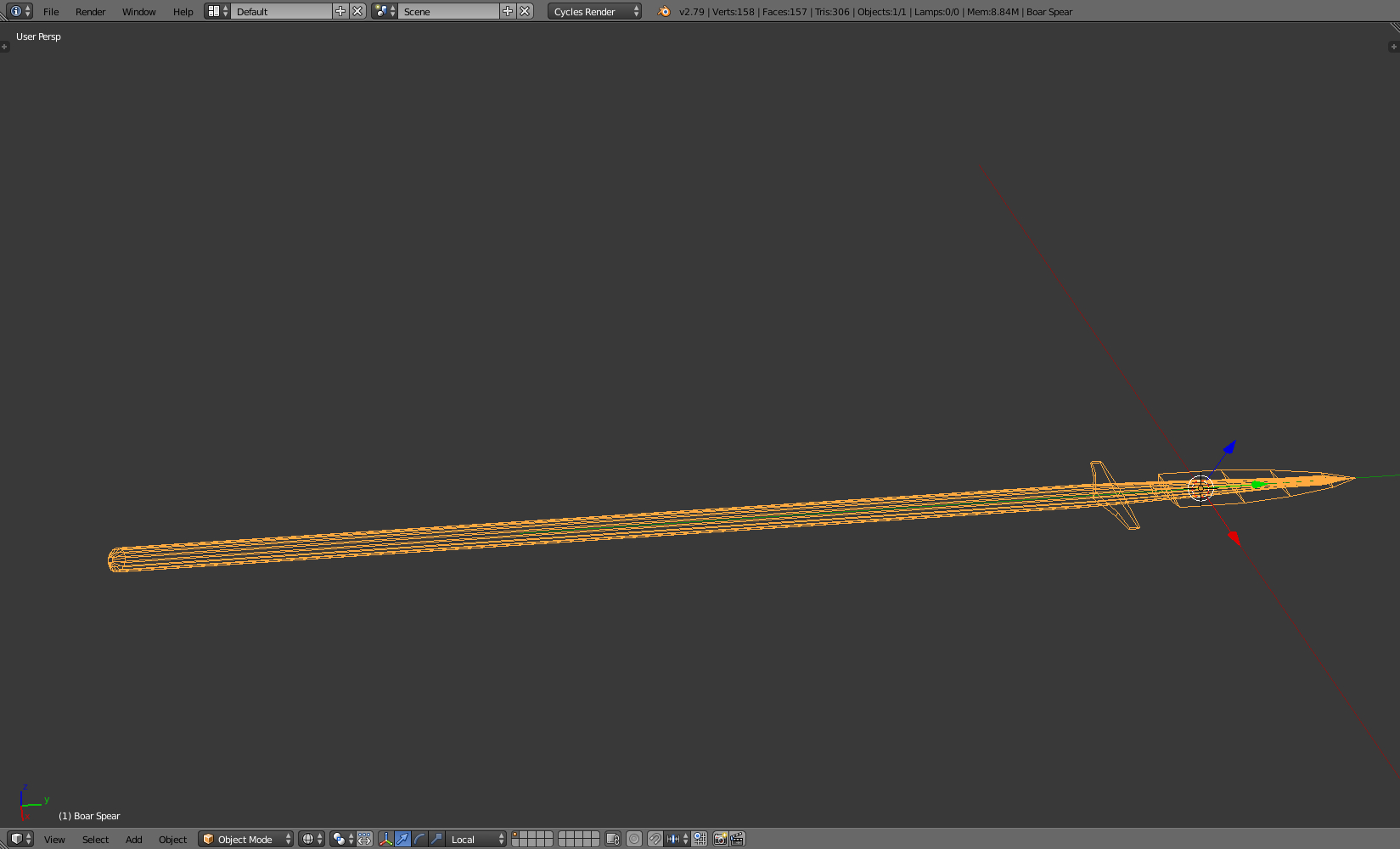 Kit 5 pole weapons 3D model - TurboSquid 1264667