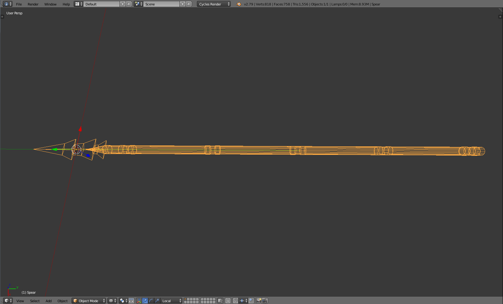 Kit 5 pole weapons 3D model - TurboSquid 1264667