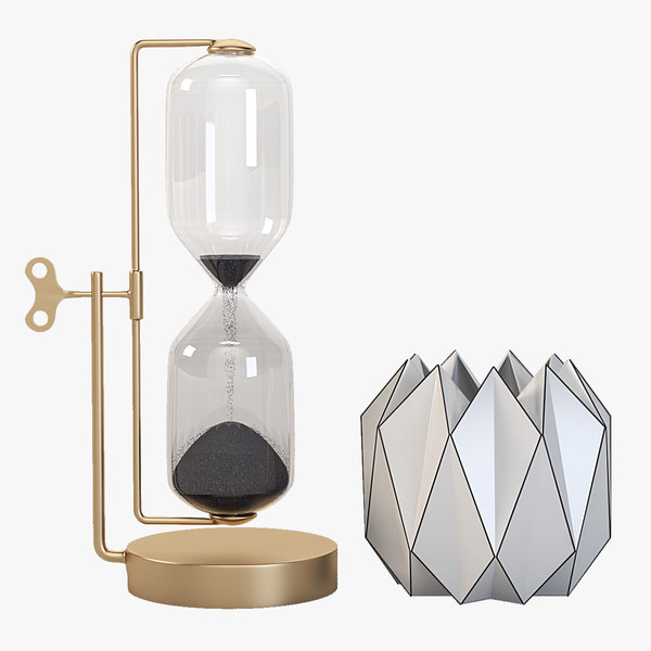hour glass 3d model