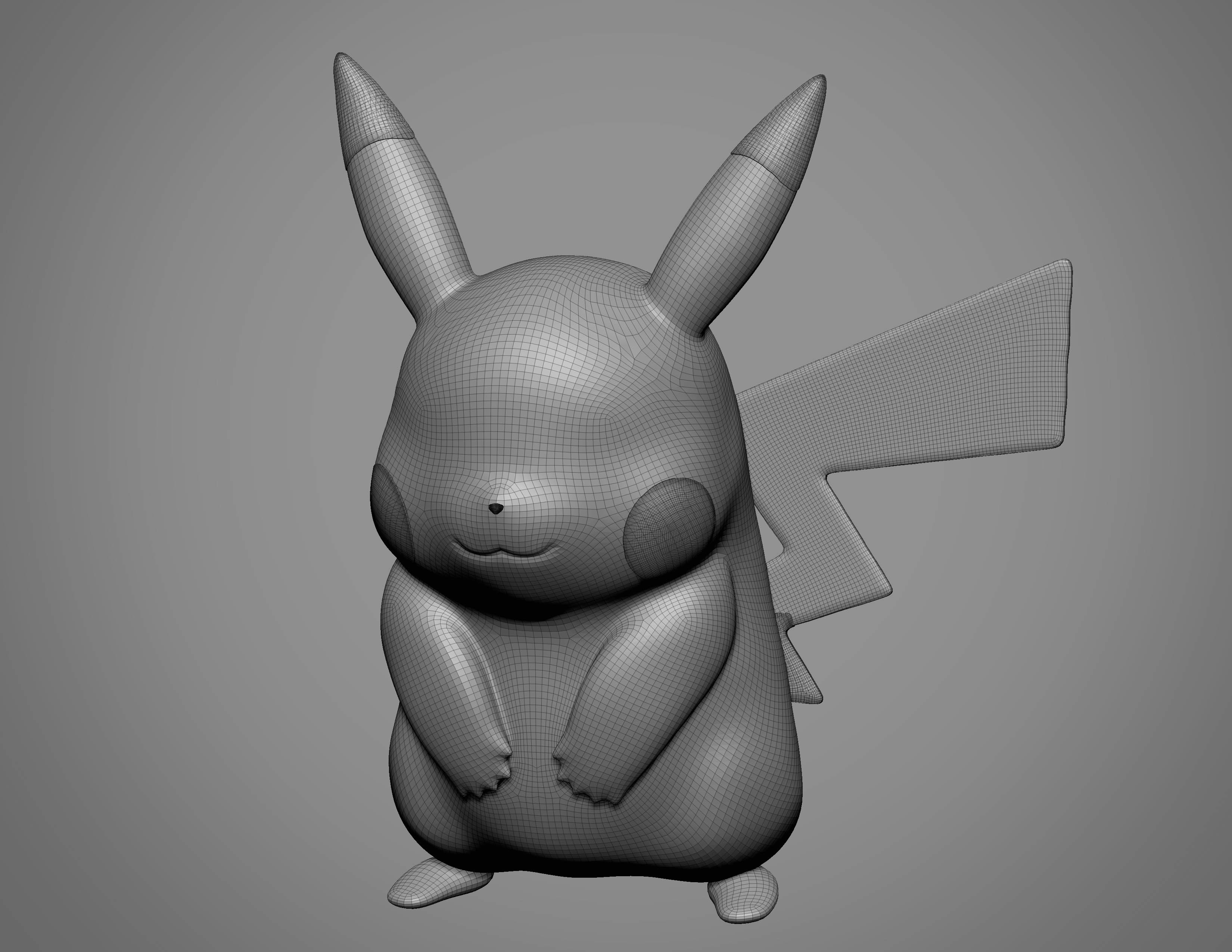 3D pokemon pikachu model - TurboSquid 1264841