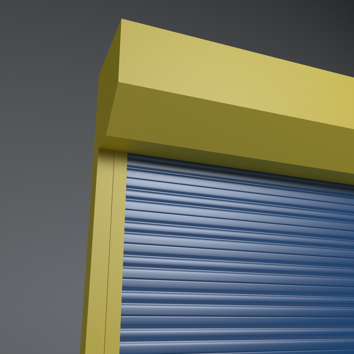 Shop garage door 3D model - TurboSquid 1264858