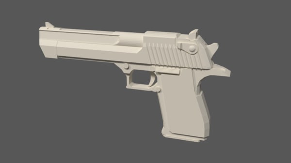 Free Blender Gun Models | TurboSquid