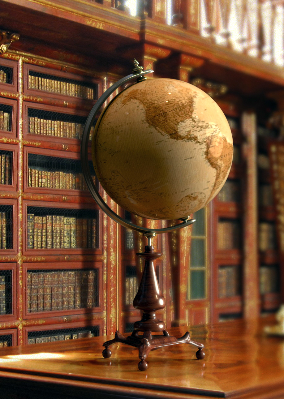 Free 3D ancient earth globe - TurboSquid 1265002