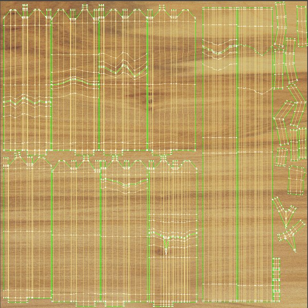 3D model broken wooden fence segment - TurboSquid 1265400