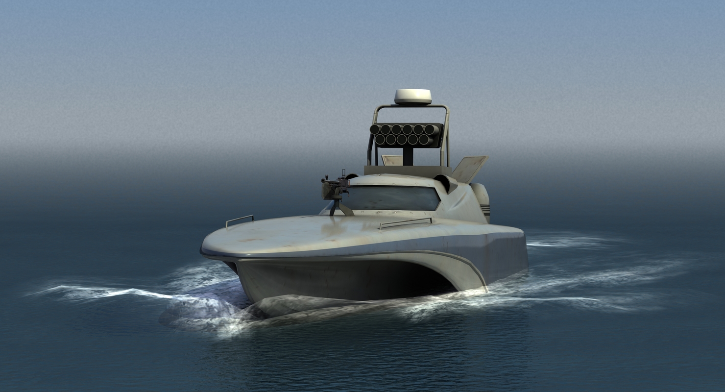 3D model seraj-1 fast attack craft - TurboSquid 1265439