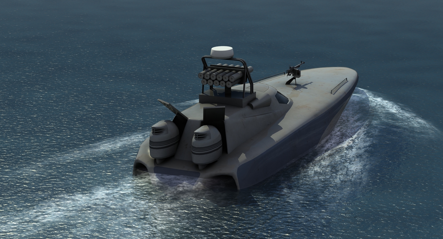 3D model seraj-1 fast attack craft - TurboSquid 1265439