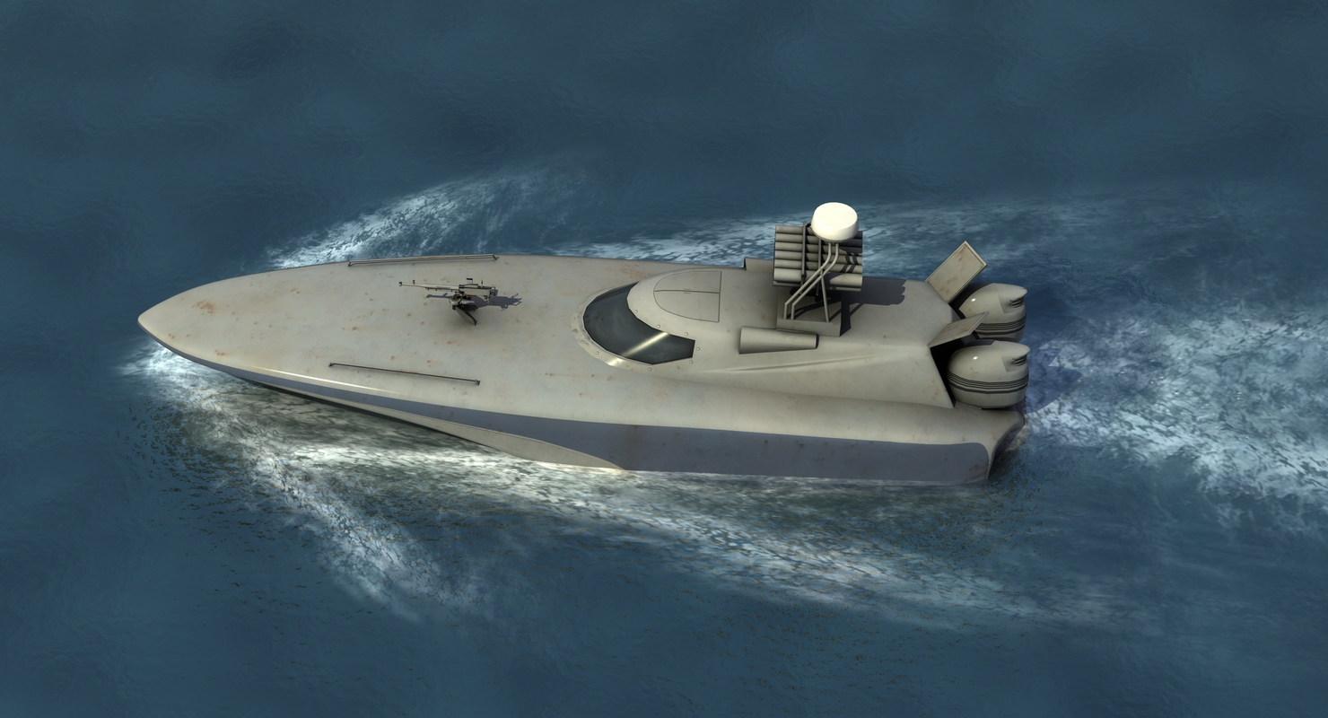 3D model seraj-1 fast attack craft - TurboSquid 1265439
