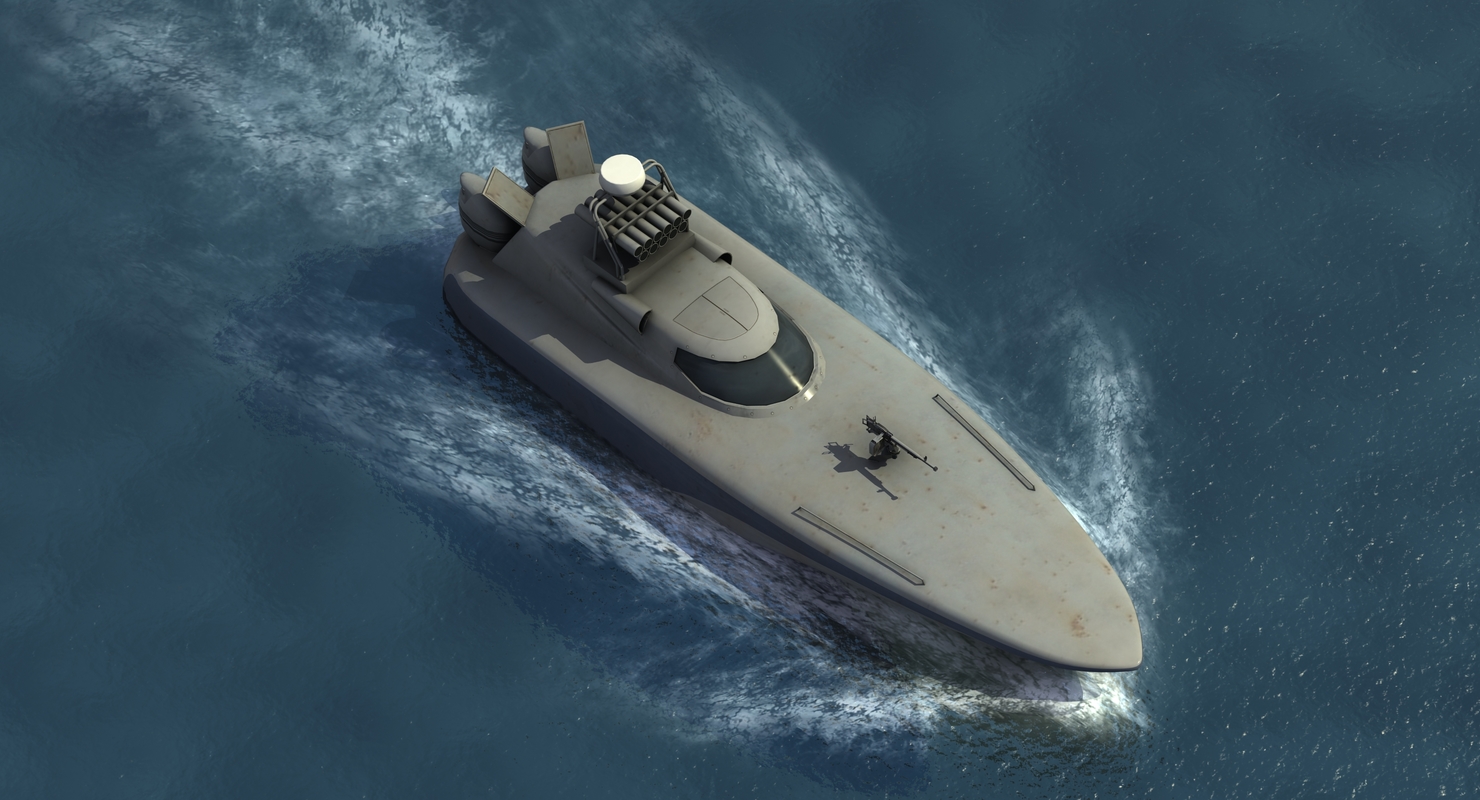 3D model seraj-1 fast attack craft - TurboSquid 1265439