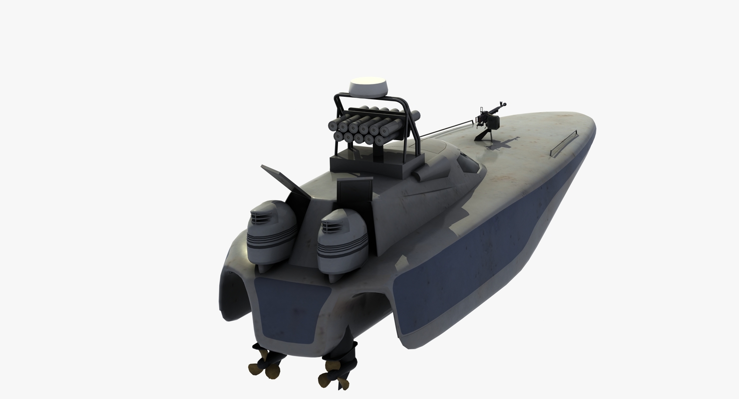 3D model seraj-1 fast attack craft - TurboSquid 1265439
