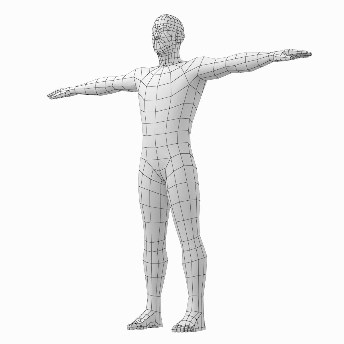 modèle 3D de Corps du corps masculin en T-Pose - TurboSquid 1265928