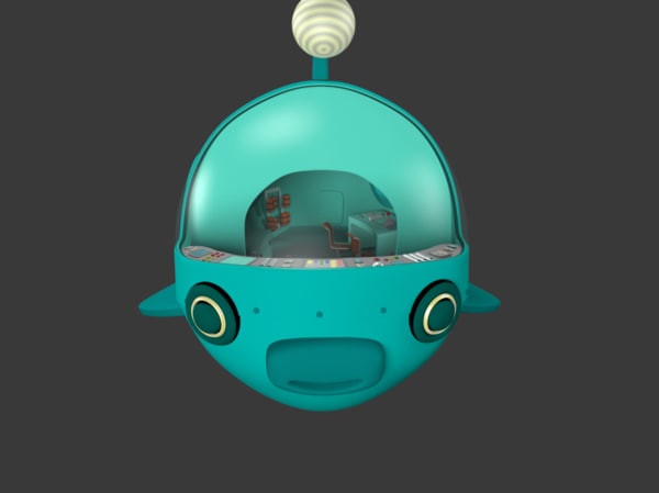 Octonauts submarine model - TurboSquid 1266036