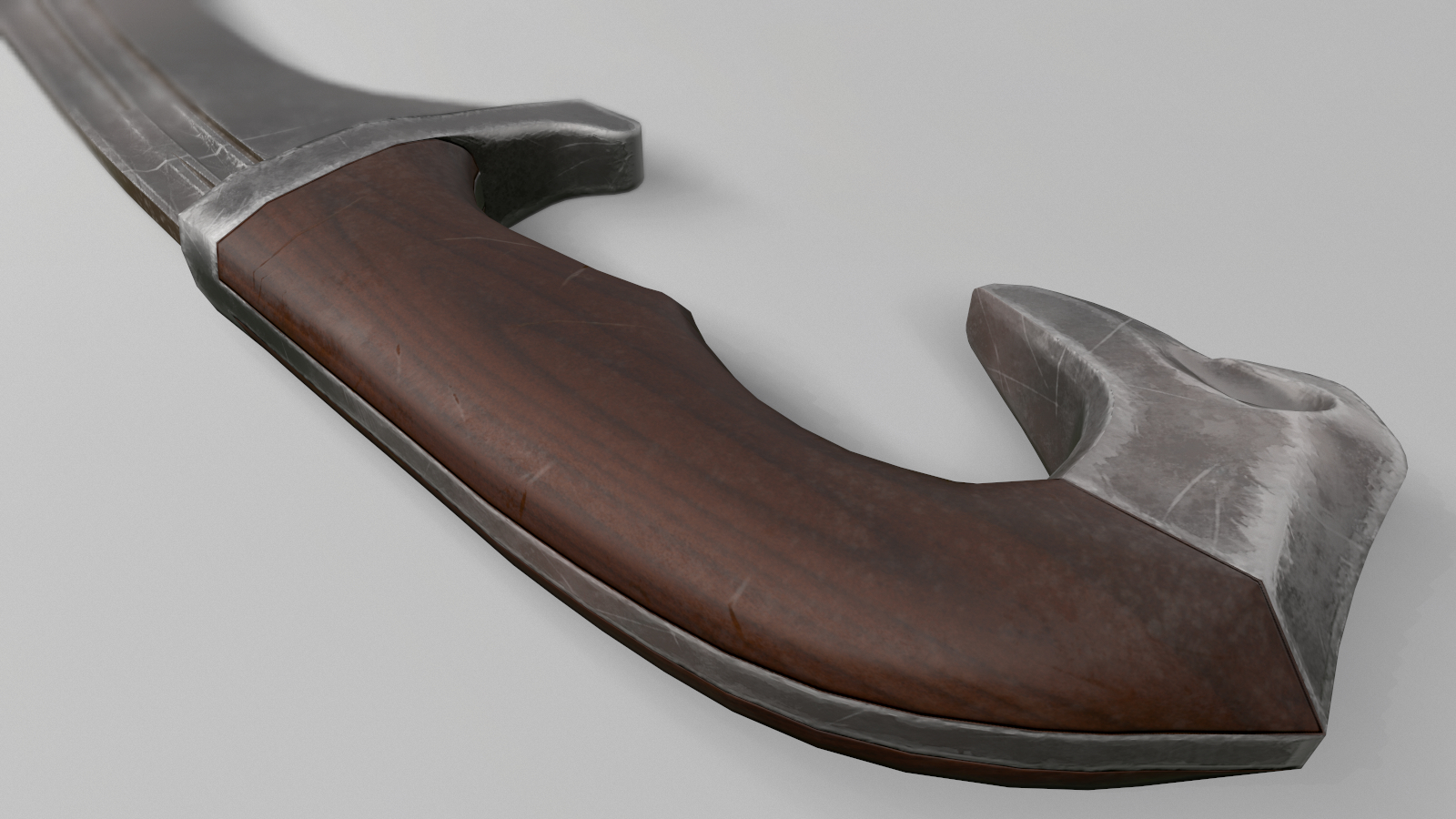 Falcata sword 3D model - TurboSquid 1266217