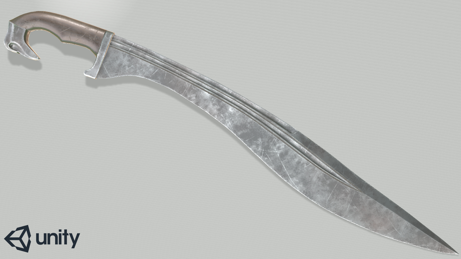 Falcata sword 3D model - TurboSquid 1266217