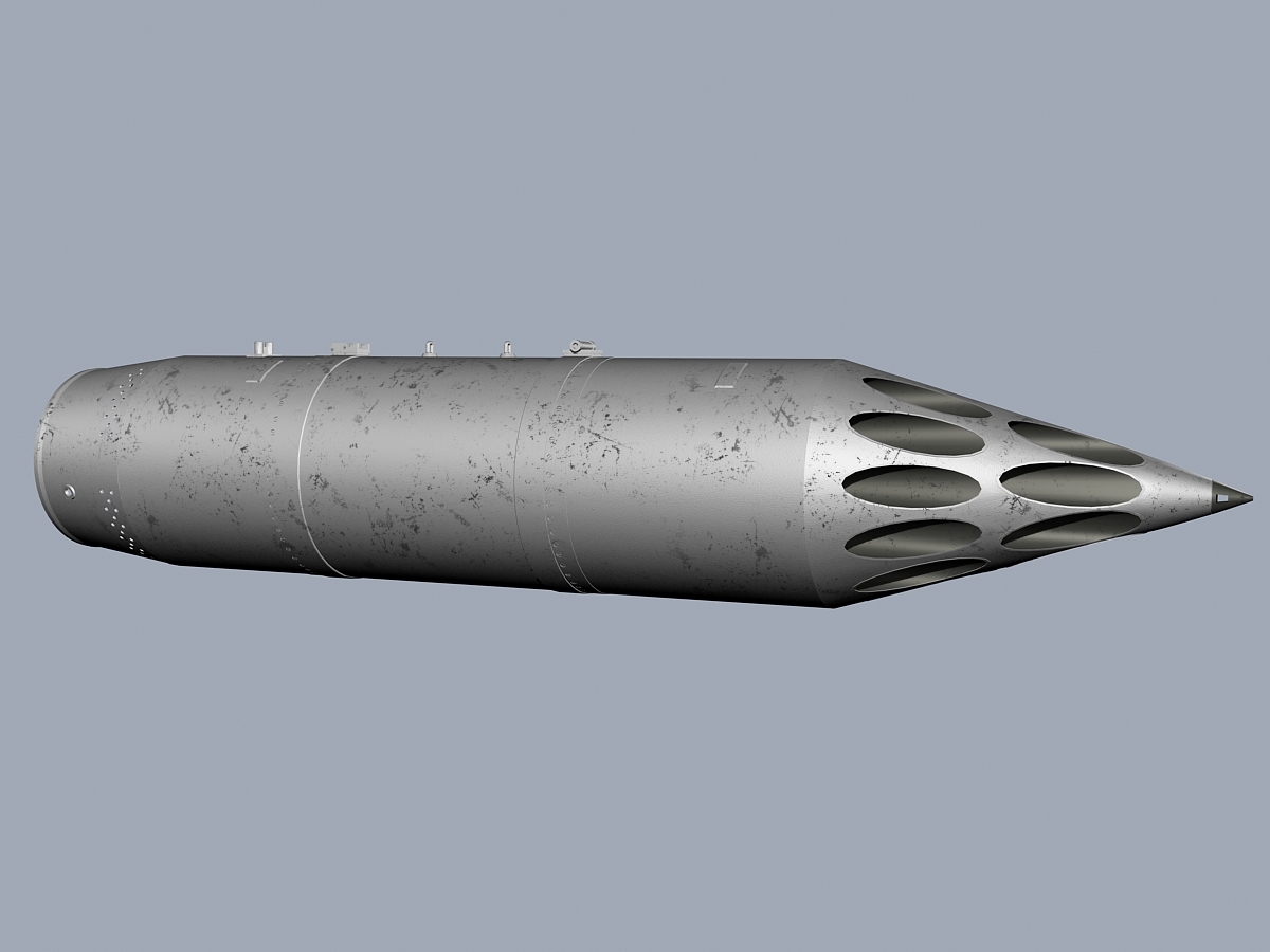 3D rockets pods russian model - TurboSquid 1266298