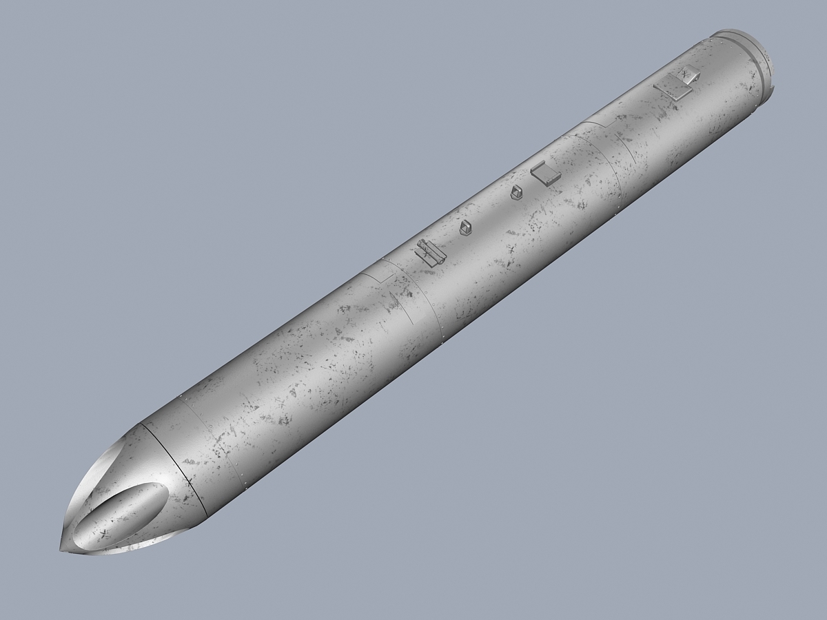 3D rockets pods russian model - TurboSquid 1266298