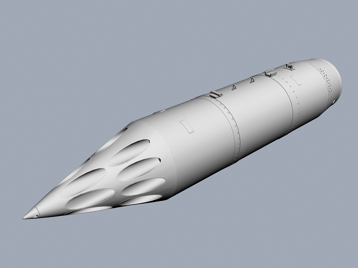 3D rockets pods russian model - TurboSquid 1266298