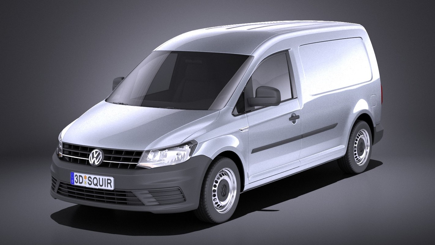 Volkswagen caddy 2018 3D model - TurboSquid 1266304