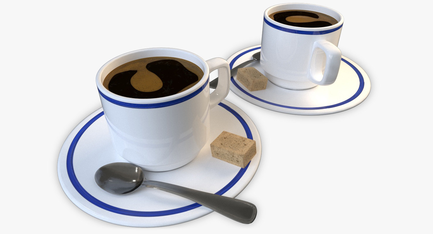 3D coffee cup model - TurboSquid 1266535