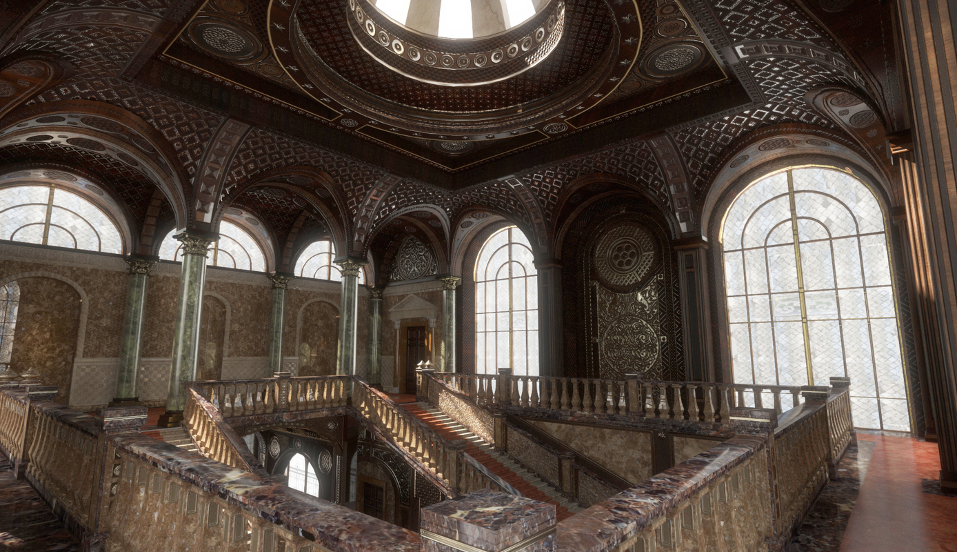 3D conceptual interiors castle 1 - TurboSquid 1266664