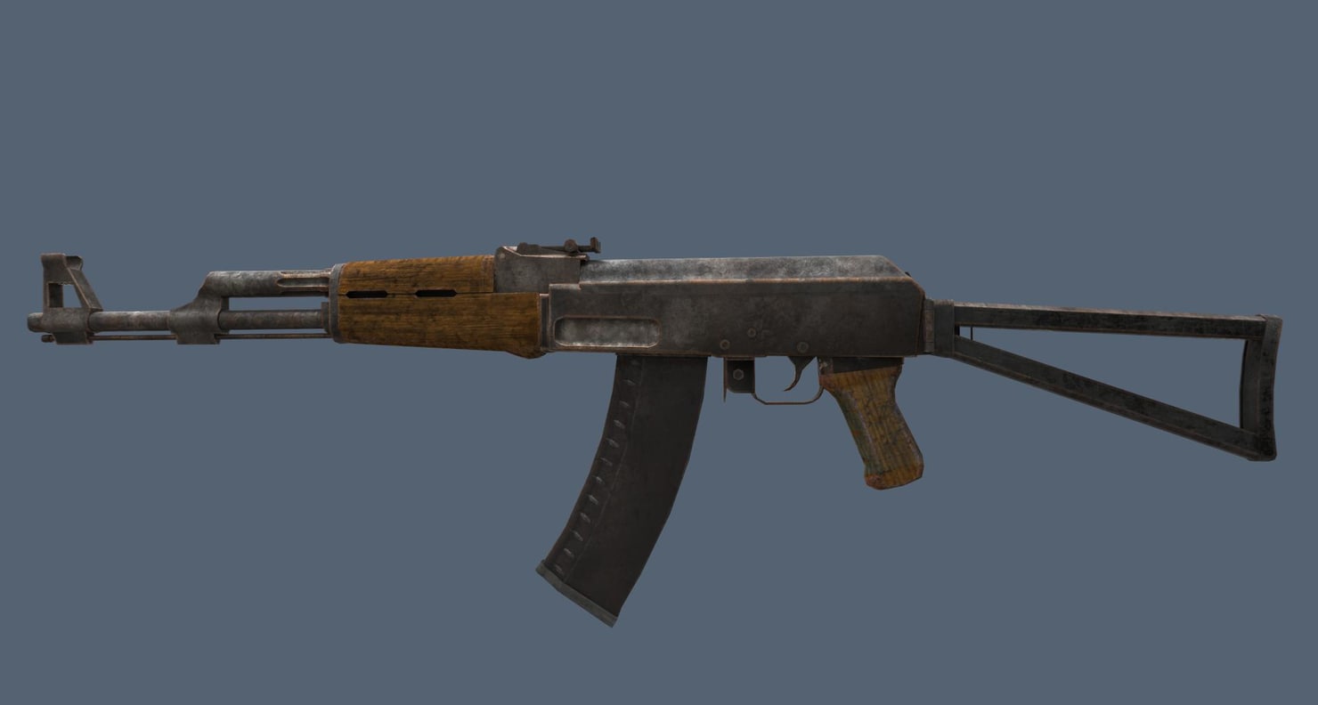 Ak 74 old 3D model - TurboSquid 1266715