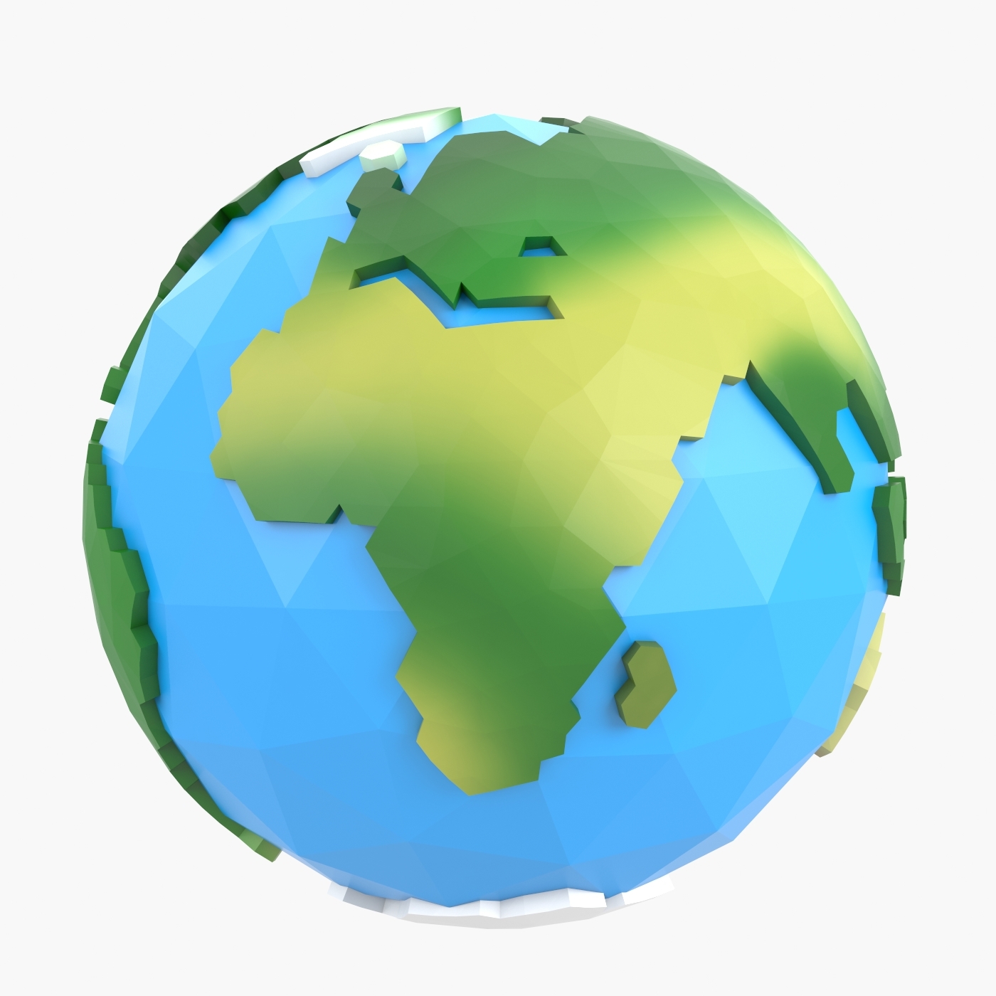 Cartoon Low-Poly-Welt 3D-Modell - TurboSquid 1266733