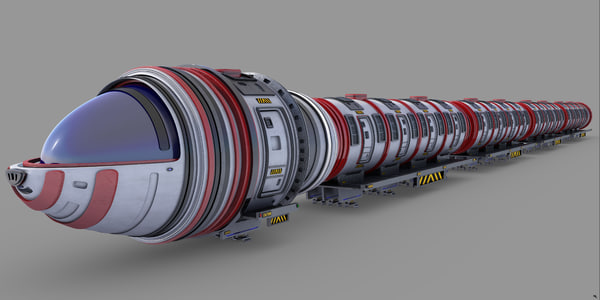 Sci-fi metro 3D model - TurboSquid 1266861