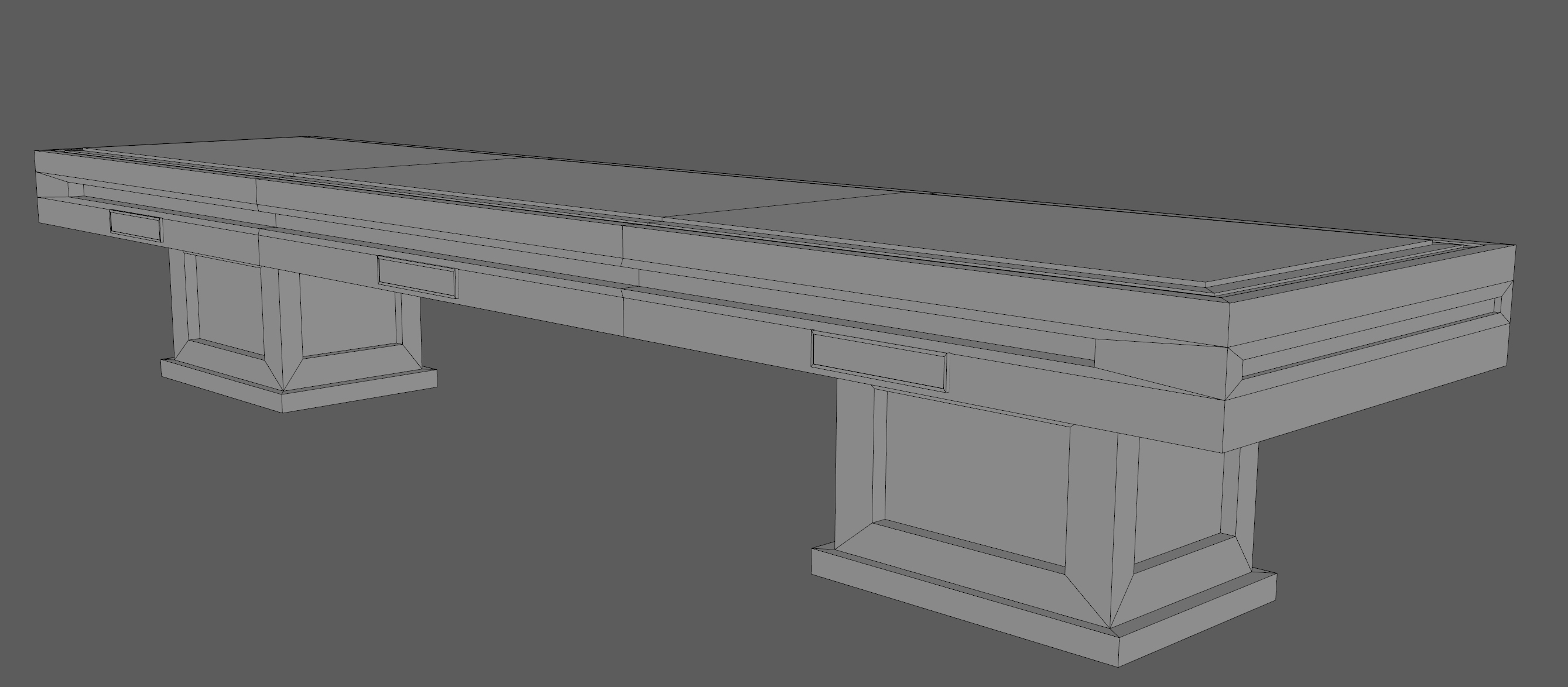 Bench sci-fi 3D model - TurboSquid 1266865