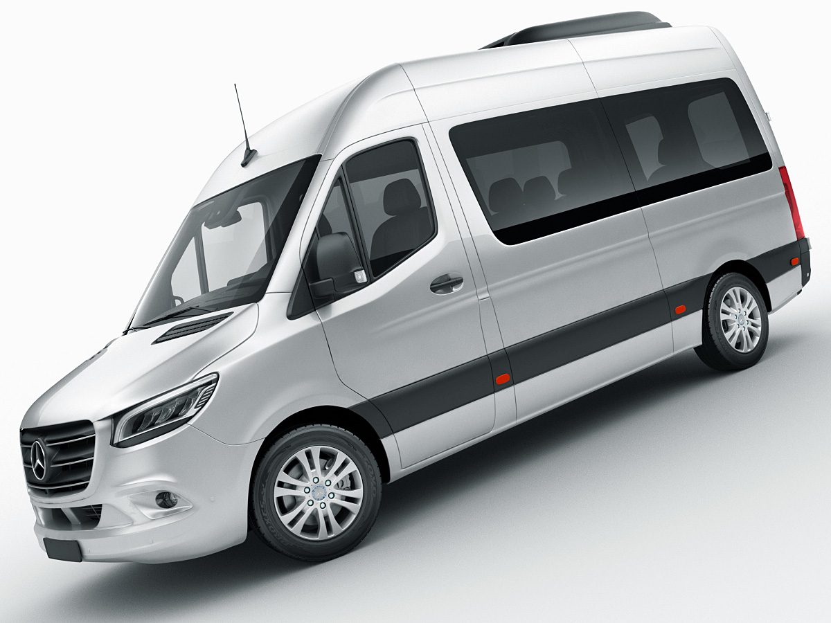 Mercedes sprinter tourer 2018 3D - TurboSquid 1267176