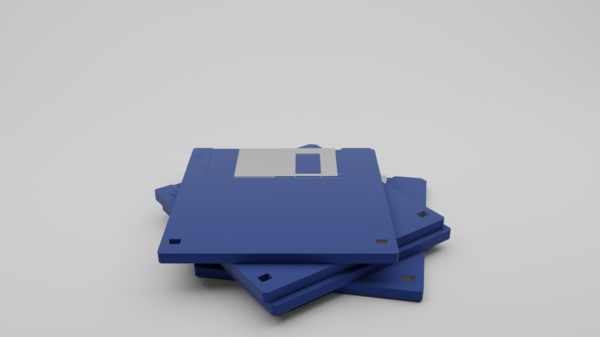 Floppy Disk 3D Models for Download | TurboSquid