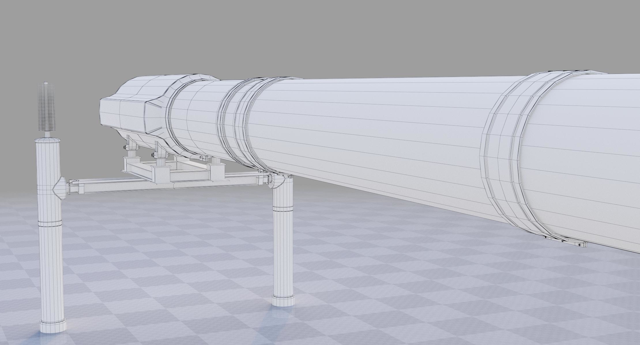 3D oil pipeline pipe model - TurboSquid 1267559