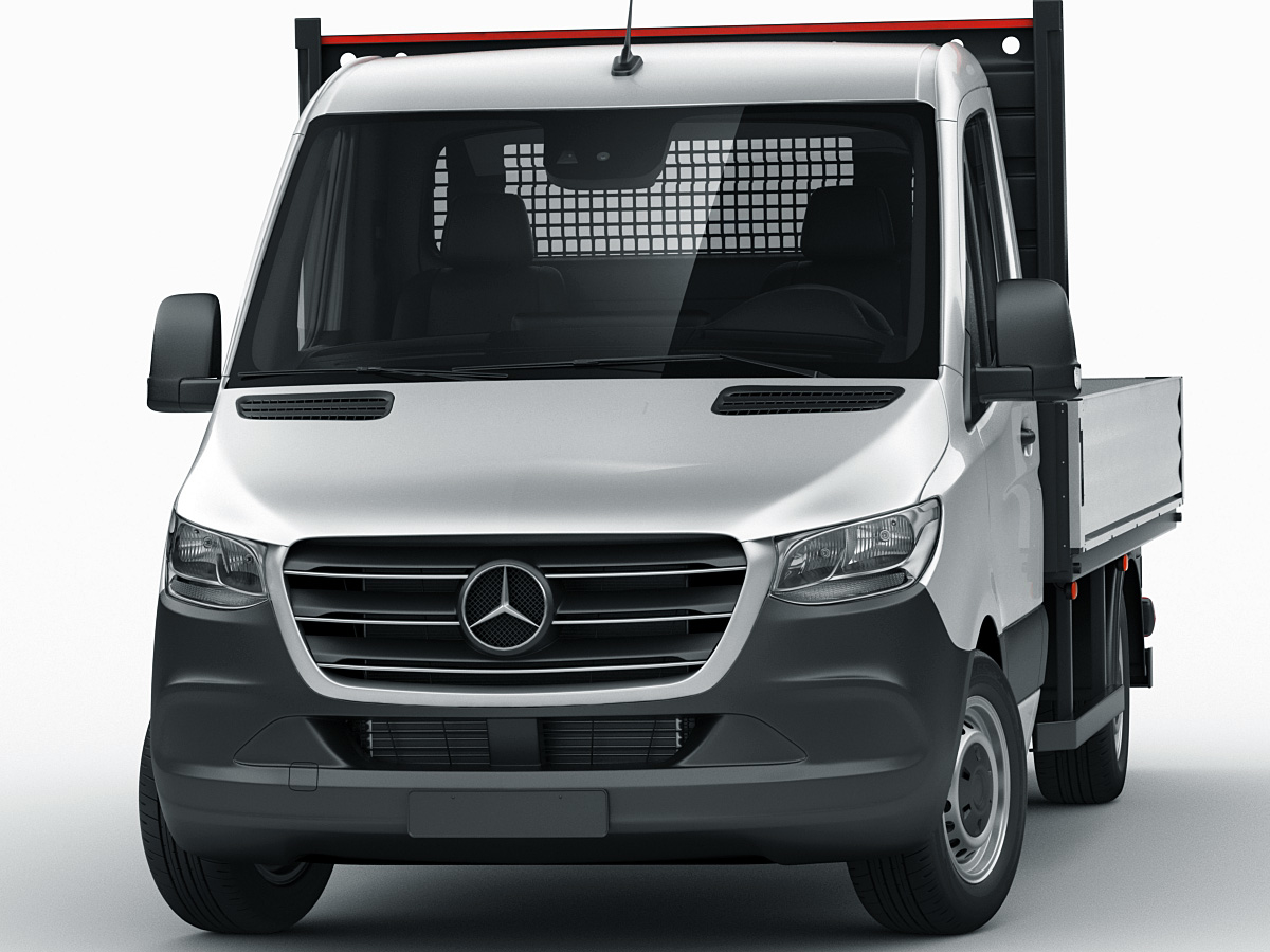 Mercedes sprinter 2018 pickup model - TurboSquid 1268078